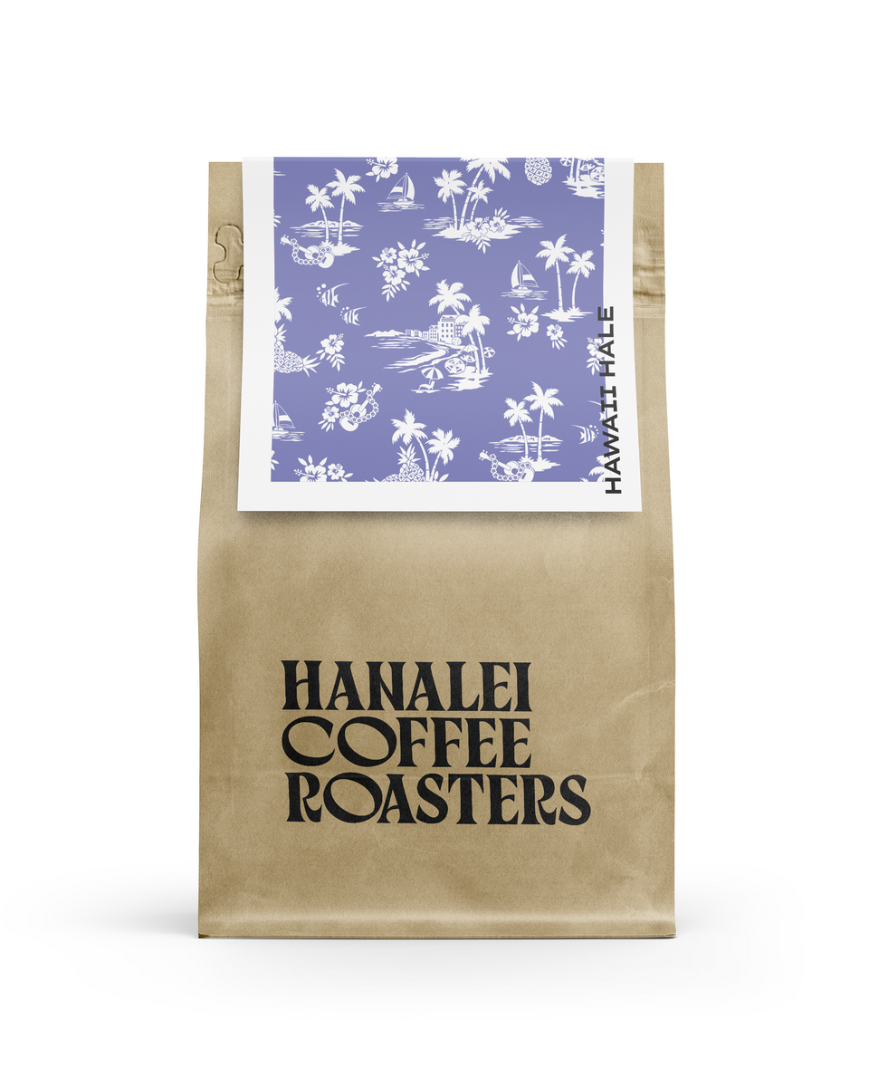 Hawaii Hale Island Coffee | Hanalei Coffee Roasters Whole Bean